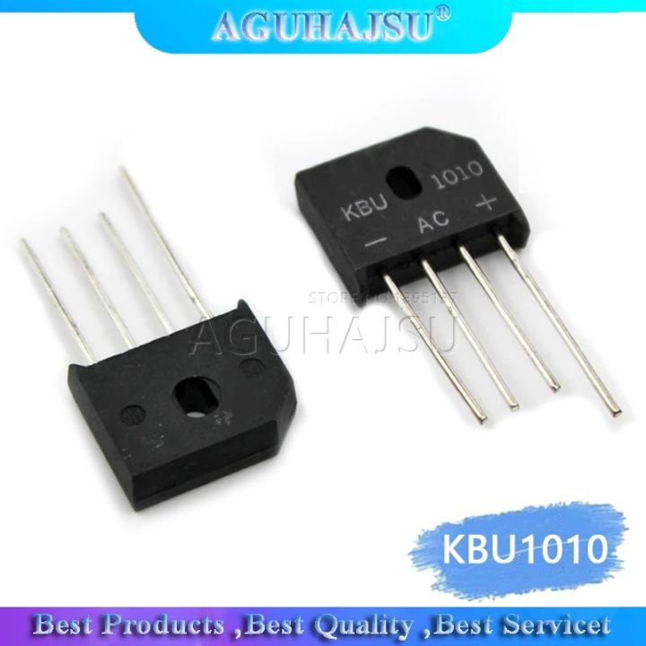 【Lejia】5pcs KBU-1010 Rectifier bridge rectified current 10A voltage ...