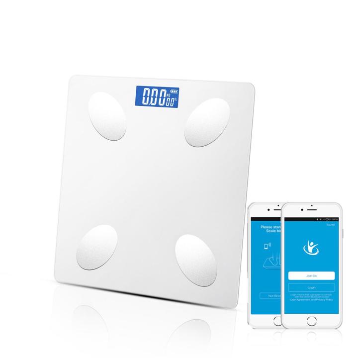 Floor Body Scale Bluetooth Bathroom Scales Smart Electronic Weighing ...
