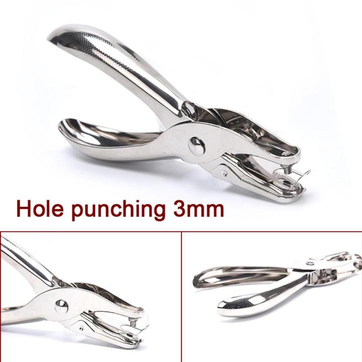 3mm Single One Hole Hand Held Paper Puncher making Handicraft Tool DIY ...