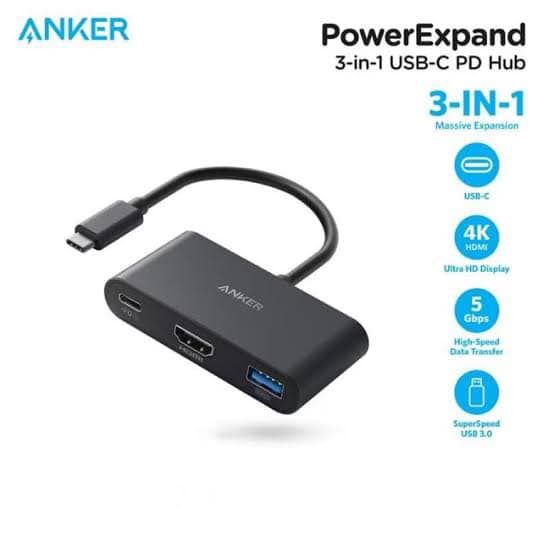 Anker PowerExpand 3-in-1 USB-C Hub | Daraz.com.bd