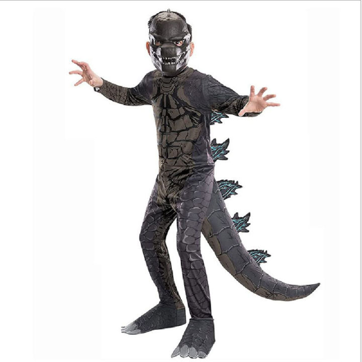 Halloween Godzilla Muscle Costume Role Playing Children's Men's Monster ...