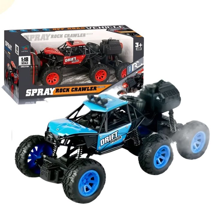 Spray Rock Crawler RC Car 🚙 | 1:18 Scale 4WD Off-Road Remote Control ...