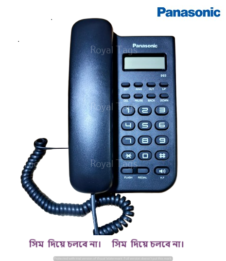 Panasonic TS-500 Mini TNT/ IntercomTelephone set With LCD display (No ...