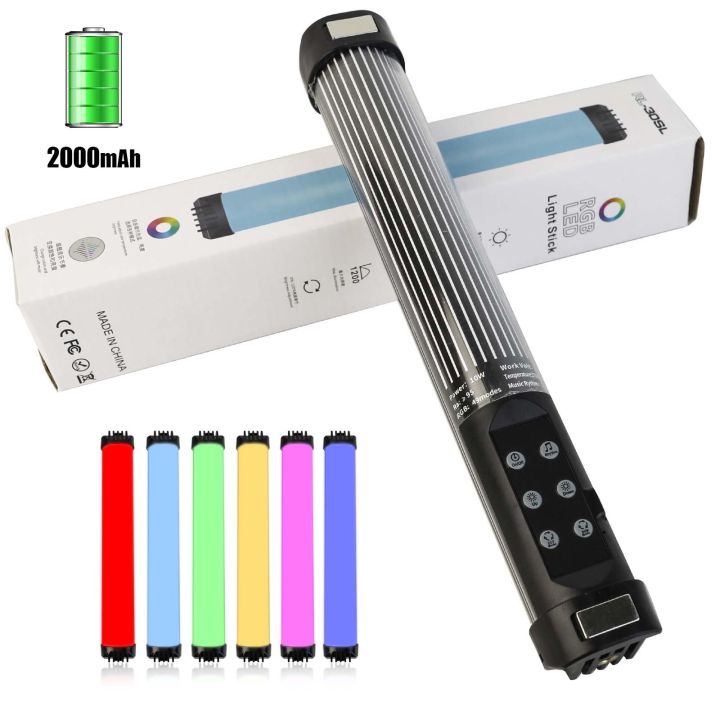 【Latest Style】 Mini Handheld LED RGB Light Stick Magnet Photographic ...