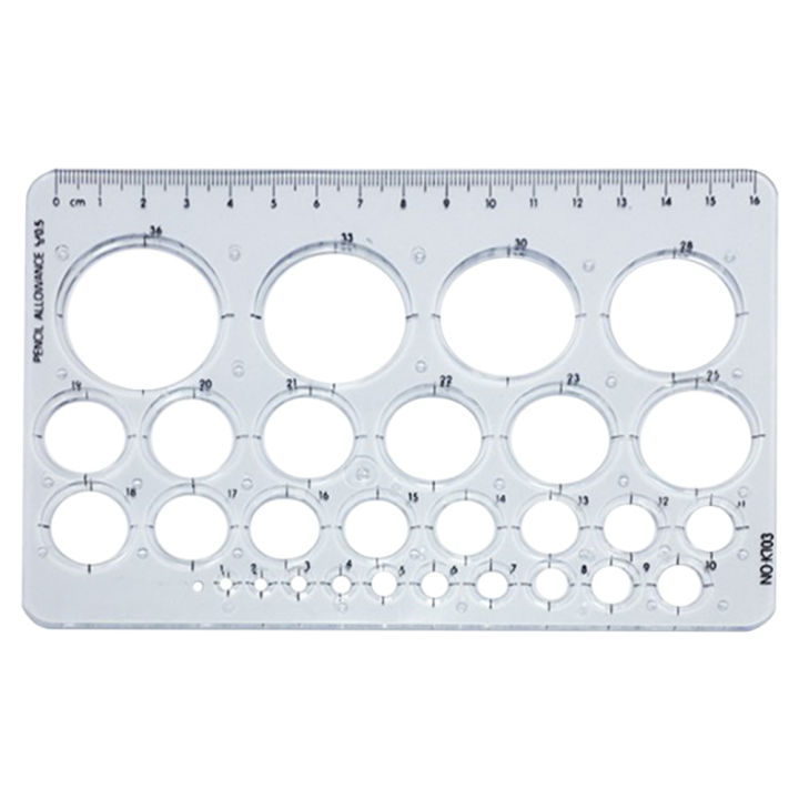 Architectural Template Portable Furniture Drawing Technical Stencil ...