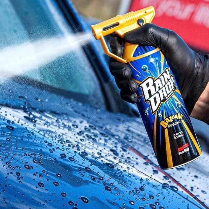 SOFT99 Rain Drop Bazooka – Ultimate Car Body And Glass Water Repellent ...