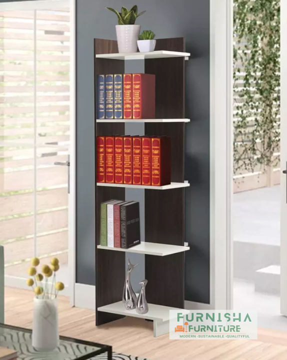 Modern 5 Tier Book Shelf showpiece shelf- Home & Office Multipurpose ...
