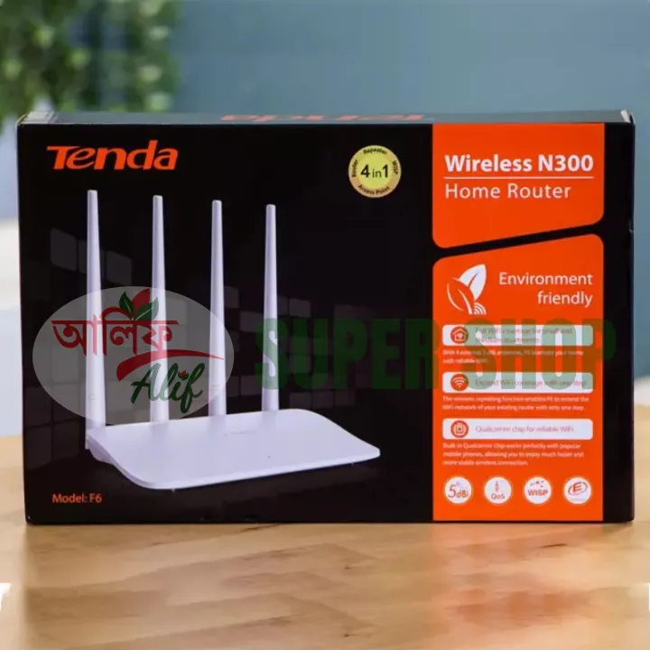 Tenda N300 Home Router F6 | Daraz.com.bd