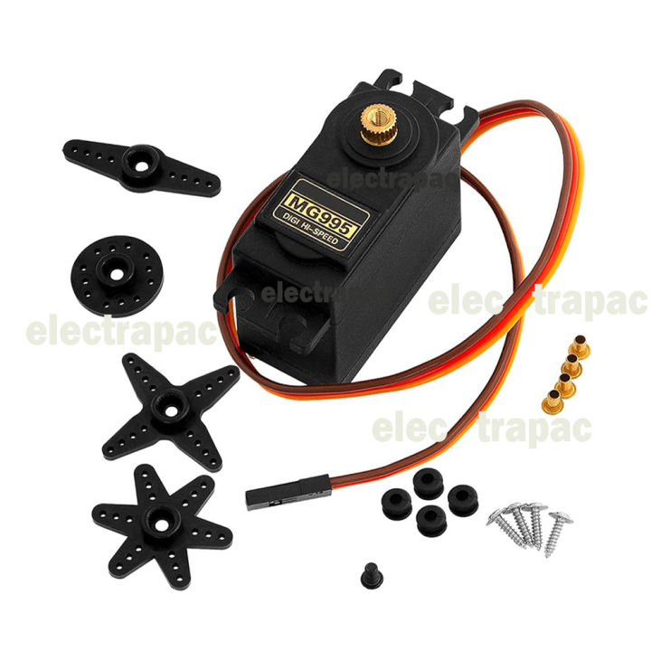 MG995 Servo Motor/Metal Gear High-Torque Servo Motor/ Compatible with ...