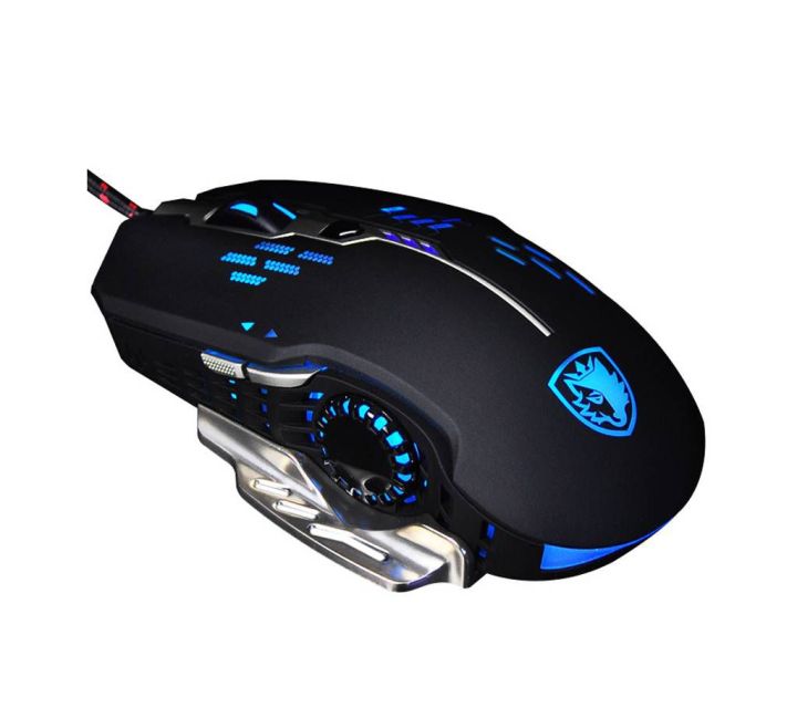T9 DPI Adjustable KEYWIN X6 LED Gaming Mouse | New Gaming Mouse Mause T9 DPI Adjustable Computer ...