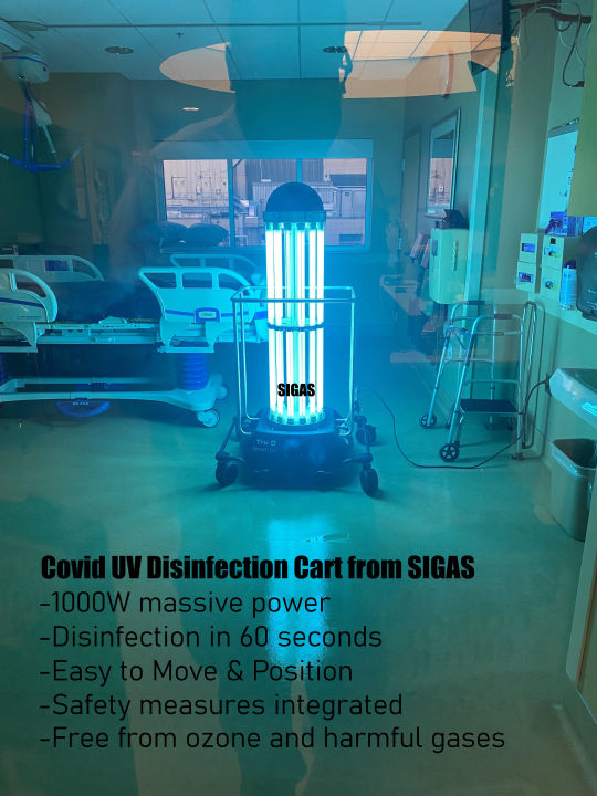 Covid UV Disinfection Cart (Heavy Duty) | Daraz.com.bd