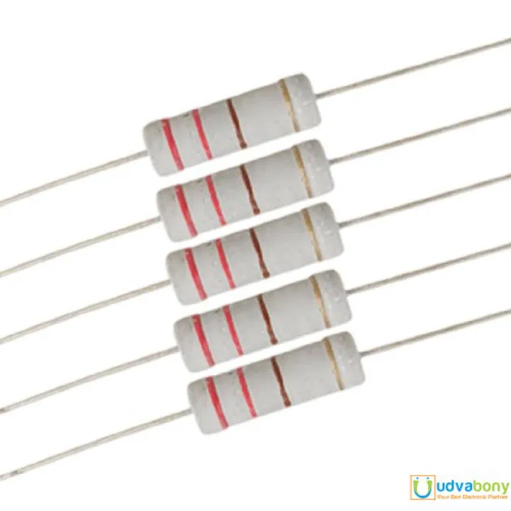 25Pcs- Resistor 56K Ohm 1W 5% Metal Oxide Film Resistor High Quality ...
