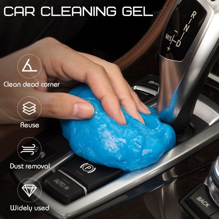 Car Cleaning Glue Slime Cup Holders Sticky Jelly Gel Compound Dust ...
