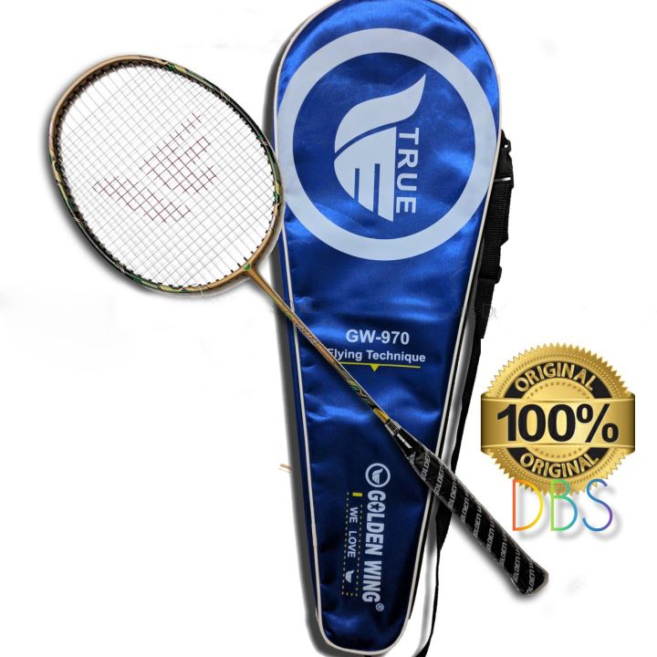 Golden Wing GW-970/907 Badminton Single Racket with bag | Daraz.com.bd