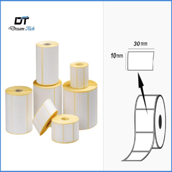 30mm x 10mm Barcode Label Sticker | Daraz.com.bd