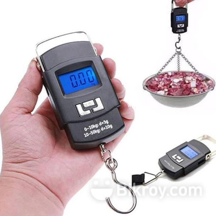 Portable Electronic Scale Digital Weight Machine 50kg | Daraz.com.bd