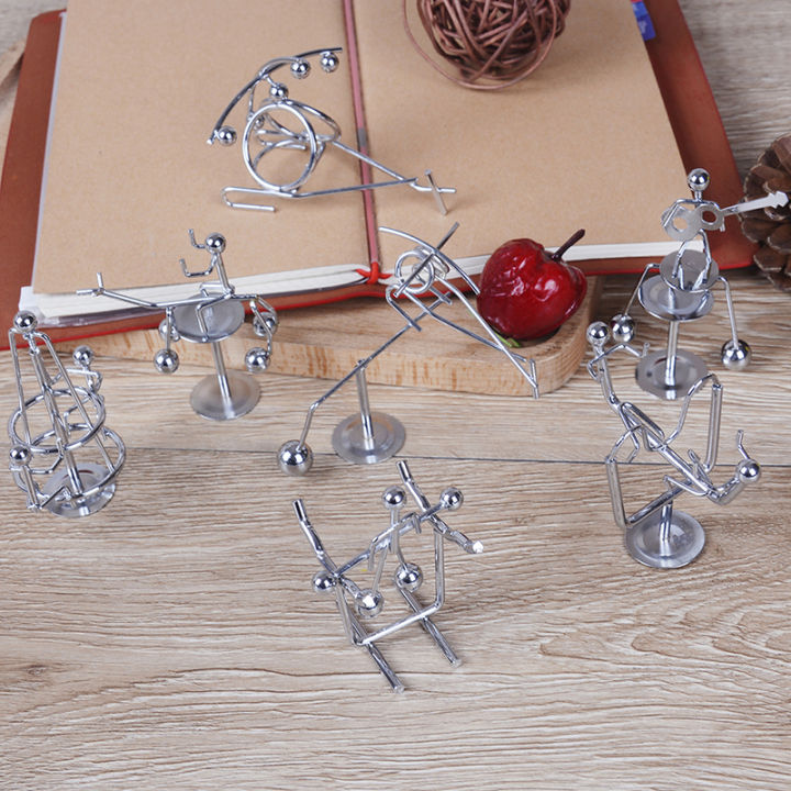Mini Newton's cradle balance balls physics classic science fun desk ...