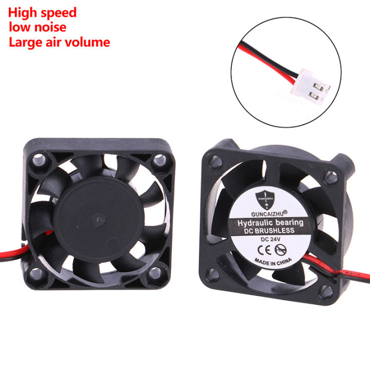 4010 5/12/24V Quiet Hot End Cooling Fan Super Silent Fans For Ender 3D ...