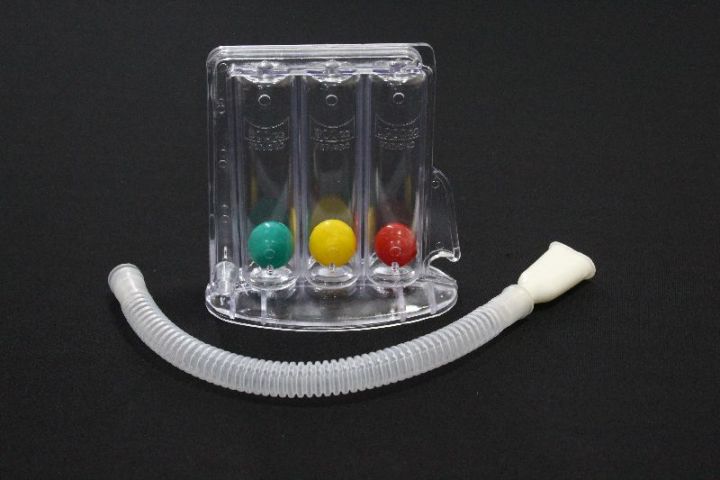 Respirometer Three Ball Breathing Exerciser | Daraz.com.bd