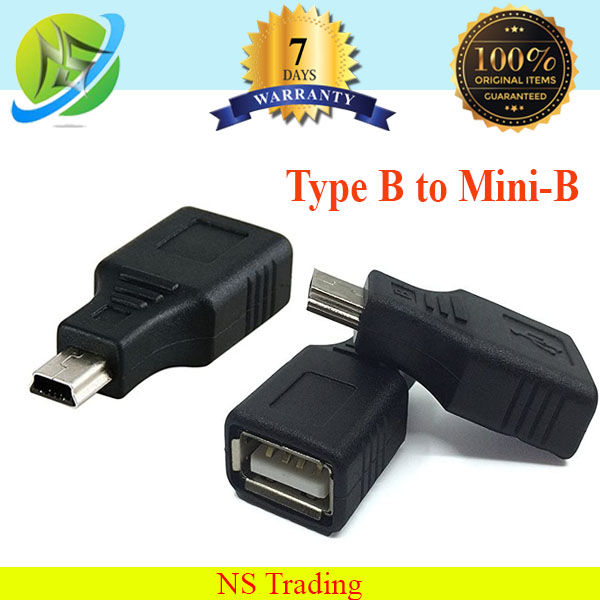 Premium Quality USB 2.0 Type A to Mini USB 5-Pin Type B Female/Male ...