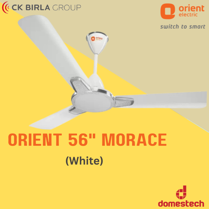 Orient Morace 56" Ceiling Fan (White) | Daraz.com.bd