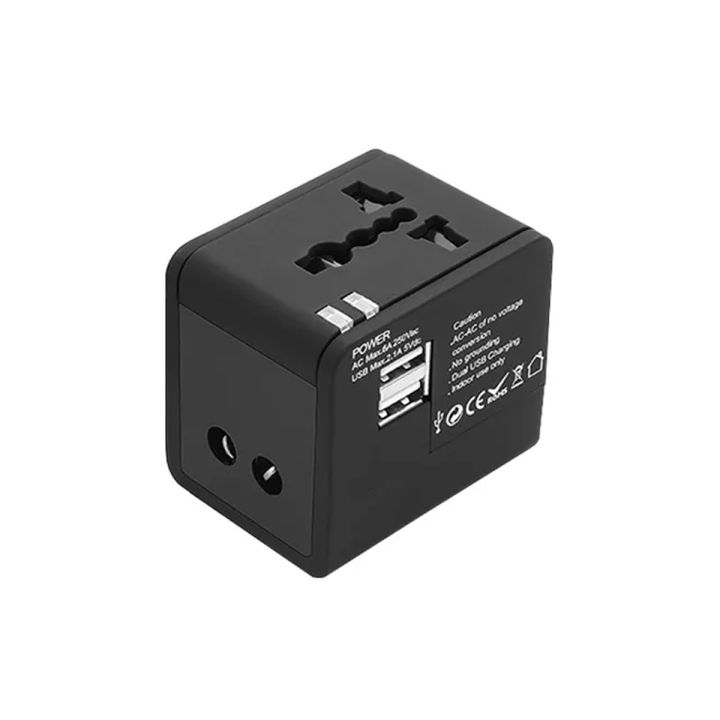 DoomHot Multi Socket International Travel Adapter All-in-one Universal ...