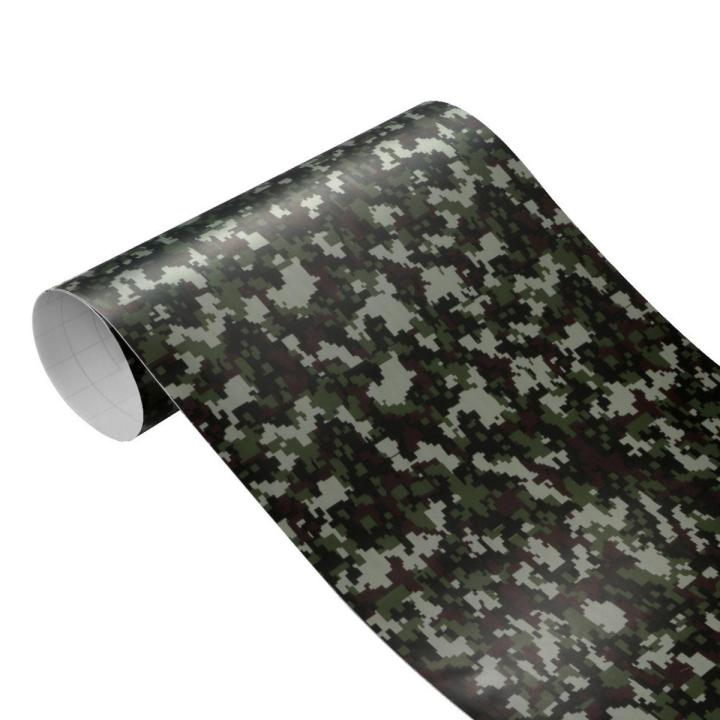 30x100cm Camouflage Vinyl PVC Wrap Film Car Sticker Decal Military Army ...