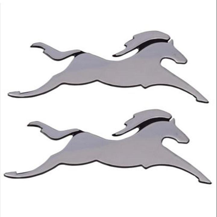 Apache Motorcycle 3D Fuel Tank Mono Gram Logo Metal Sticker- Silver- 2 ...