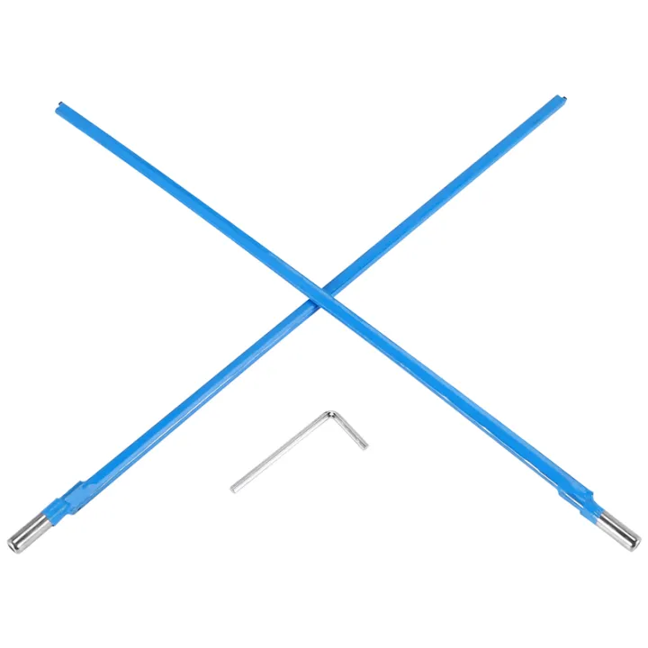 2Pcs Two Way Rod Type Guitar Truss Rod Steel 9 x 420mm Blue Guitar ...
