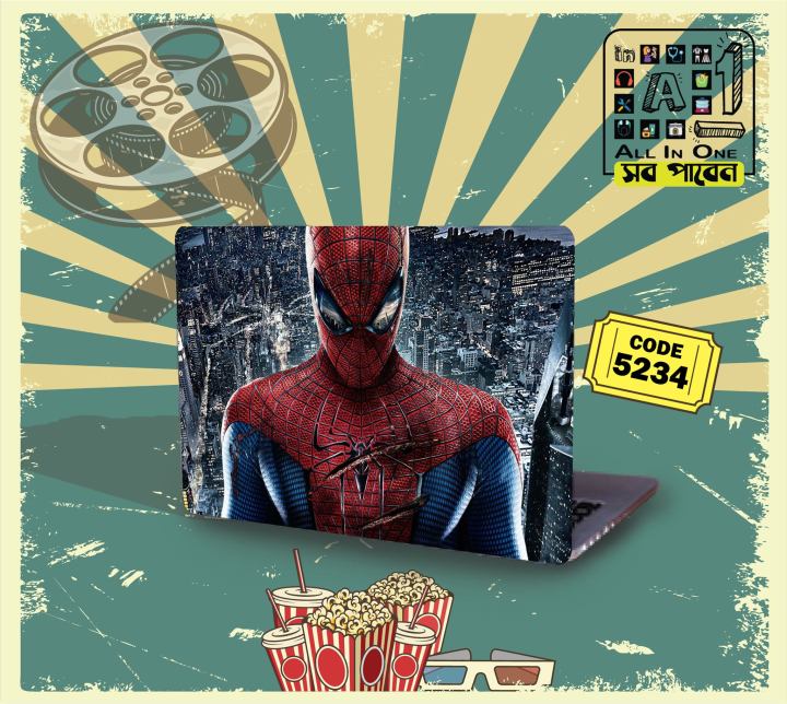 Spider-Man Design Laptop Sticker | Daraz.com.bd
