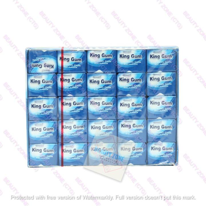 KING GUM MINT FLAVOR CHEWING GUM - 50 PCS | Daraz.com.bd