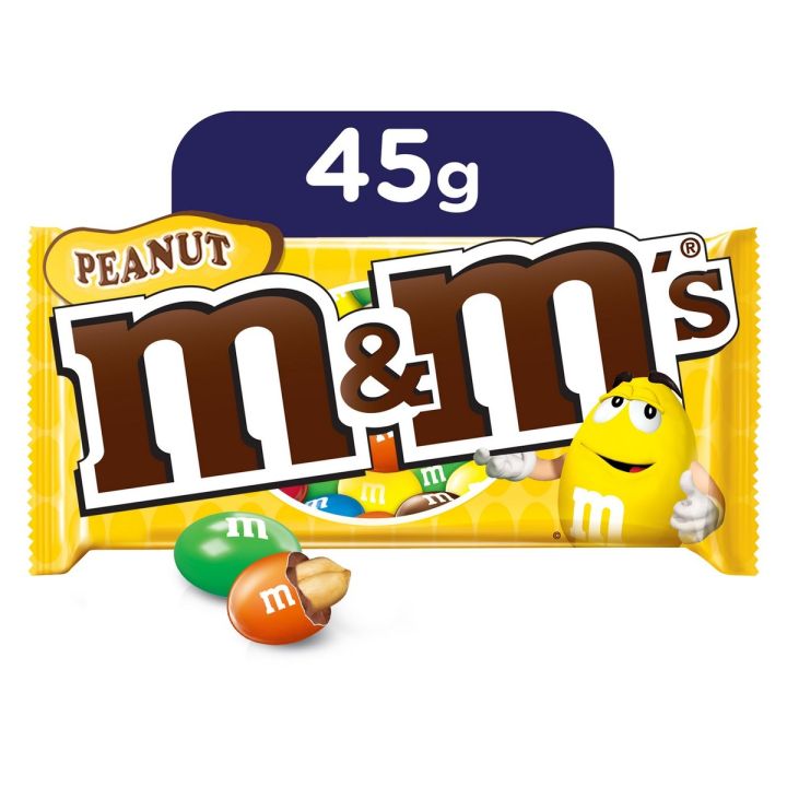 MandM's Peanut Chocolate, 45g - Pack of 3 | Daraz.com.bd