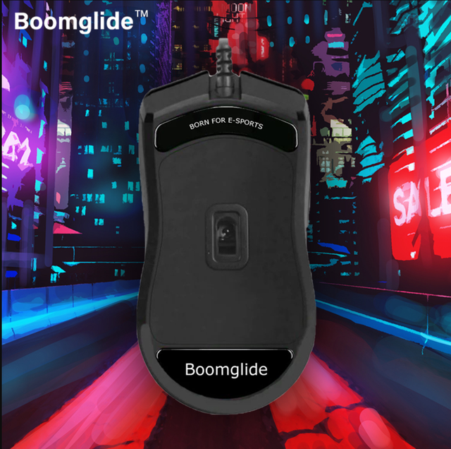 Boomglide Glass Mouse Foot Patch Suitable For Razer Viper Mini Round ...