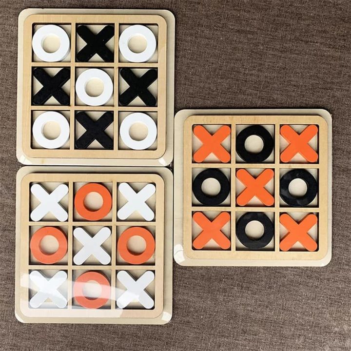 Mineatig Wood Noughts And Crosses Game, Noughts And Crosses Game Wooden ...