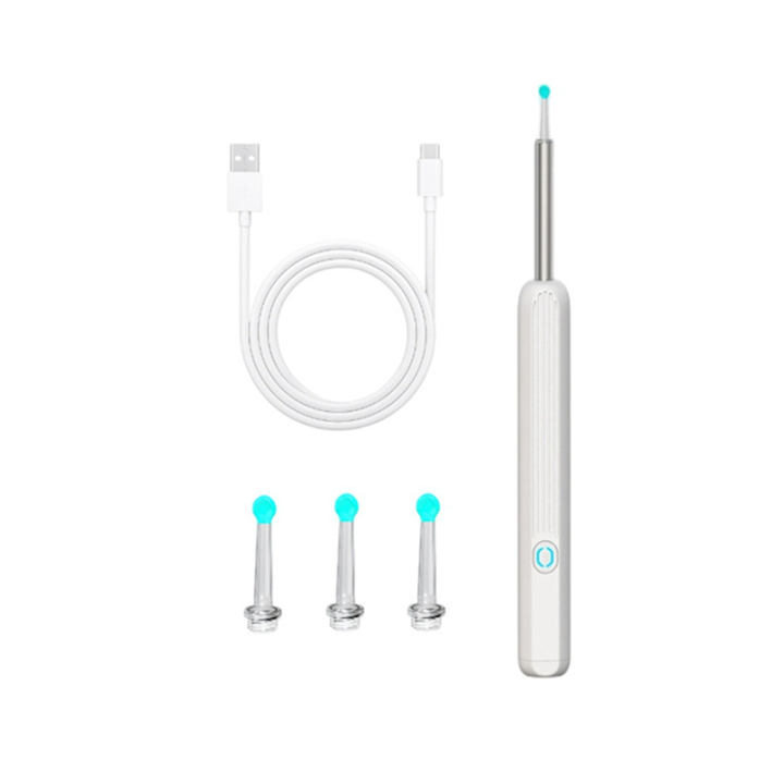 Smart Visual Ear Cleaners Ear Sticks Otoscope USB Charging Endoscope ...