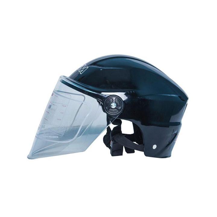 SFM cap helmet With Glass for Men and Women-Black | Daraz.com.bd