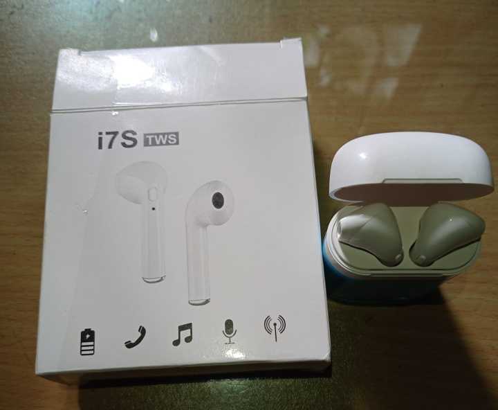 HBQ i7S TWS Wireless Bluetooth Earbuds with Charging case -White ...