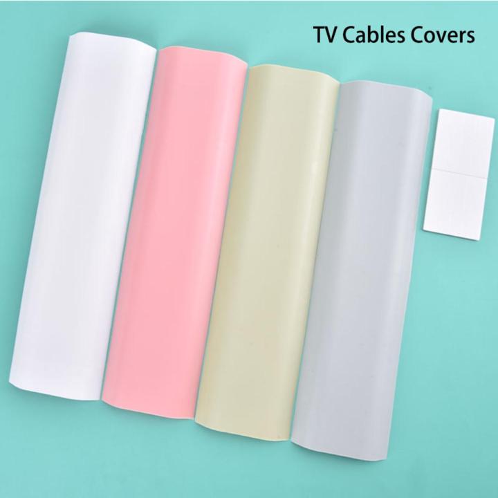 Safe Hide TV Cable Cover Wire Cord Tidy Wall Kit Computer Audio Home ...