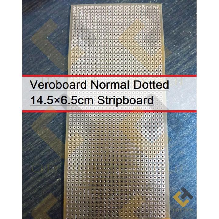 Veroboard Normal Dotted 14.5×6.5cm Stripboard Board PCB Printed Circuit ...