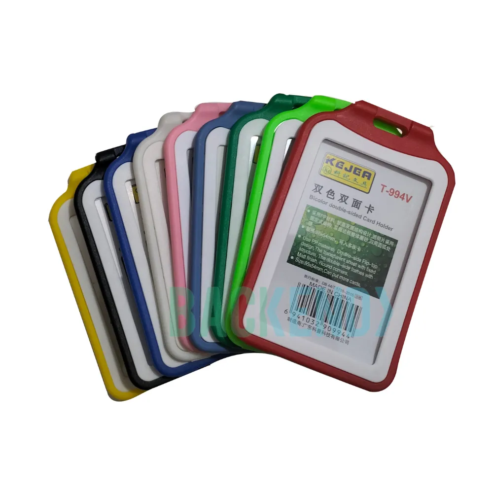 Kejea T-994V Vertical Double-Sided ID Card Holder, Pack of 5 | Daraz.com.bd