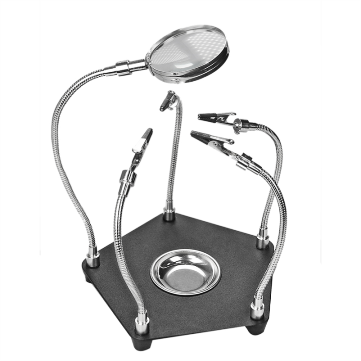 Table Soldering Helping Hands Metal Soldering Auxiliary Clip with ...