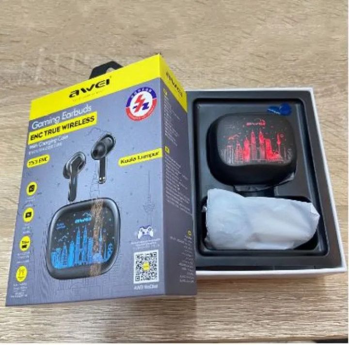 Awei T52 Pro True TWS Bluetooth Smart Touch Sports Dual Earbuds With ...