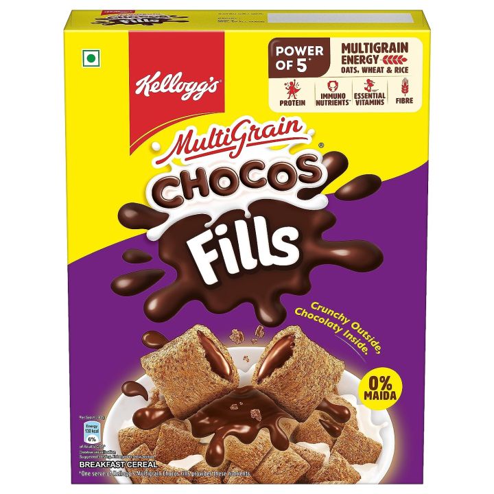 Kellogg's Multigrain Chocos Fills 250gm | Daraz.com.bd
