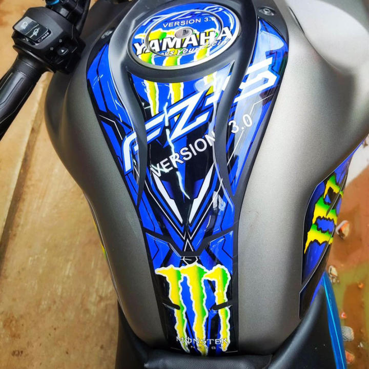 Yamaha fz-s v3 স্টিকার fz 150 ট্যাঙ্ক প্যাড প্রোটেক্টর মোটরসাইকেল বাইক ...