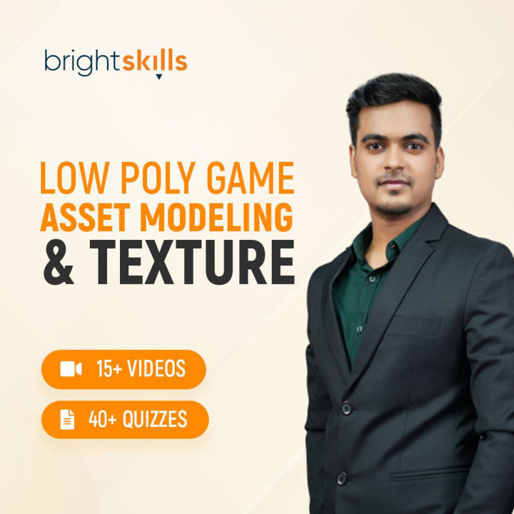 Low Poly Game Asset Modeling & Texture - Bright Skills | Daraz.com.bd
