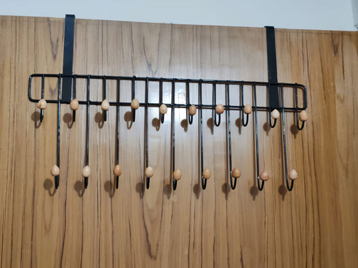 Magic Door Hanger 19 Hooks 2 Step space saver | Daraz.com.bd