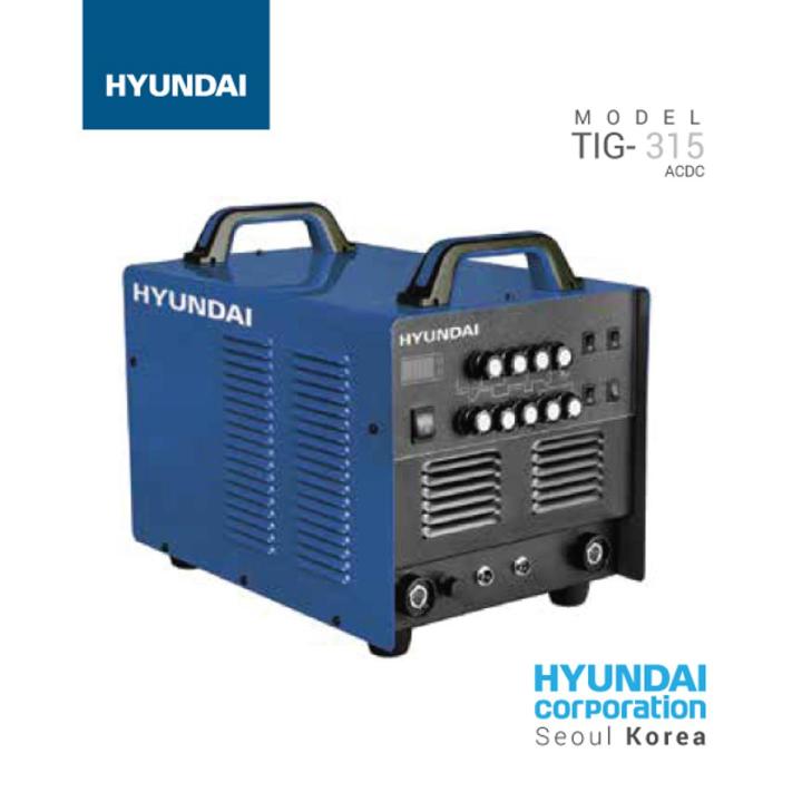 Hyundai welding machine TIG-315 ACDC (380V) | Daraz.com.bd