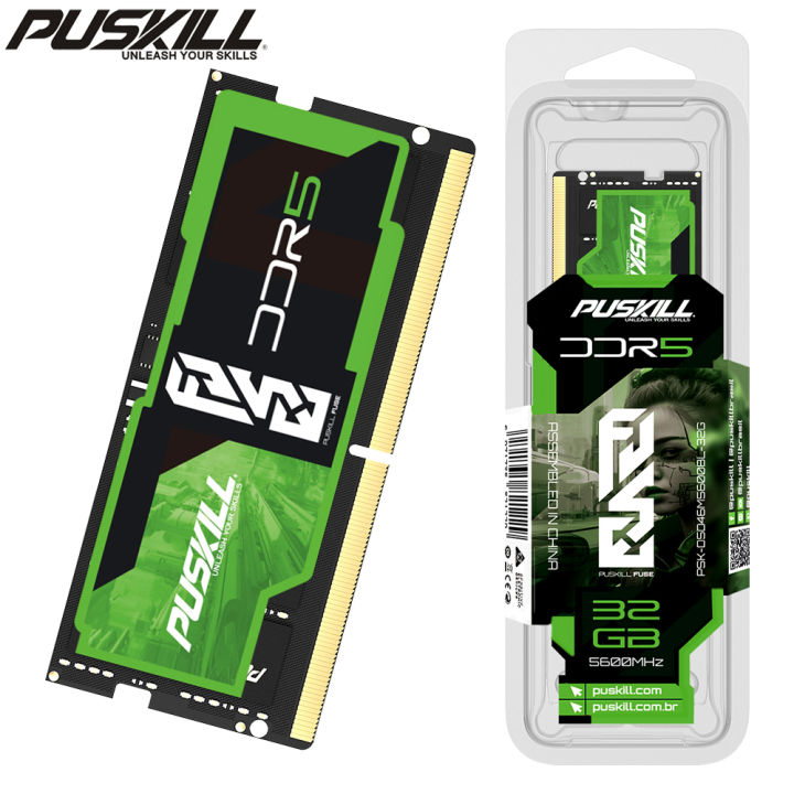 PUSKILL FUSE Memoria Ram DDR5 Notebook 32GB 16GB 8GB 5600MHz 5200MHz ...