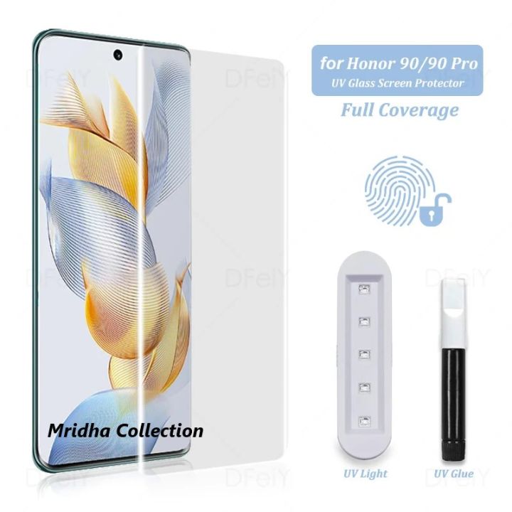 Honor 100 5G (A+ GRADE) Premium UV Tempered Glass Screen Protector ...