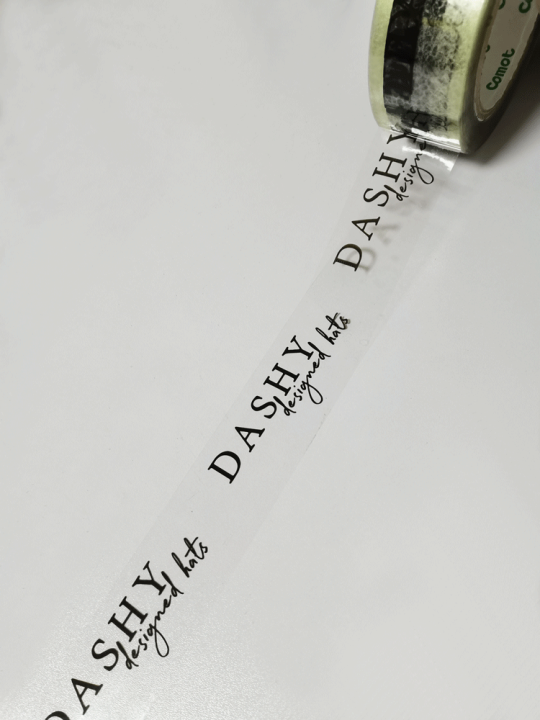 Custom Transparent Tape Logo Print Packaging Adhesive Tapes | Daraz.com.bd